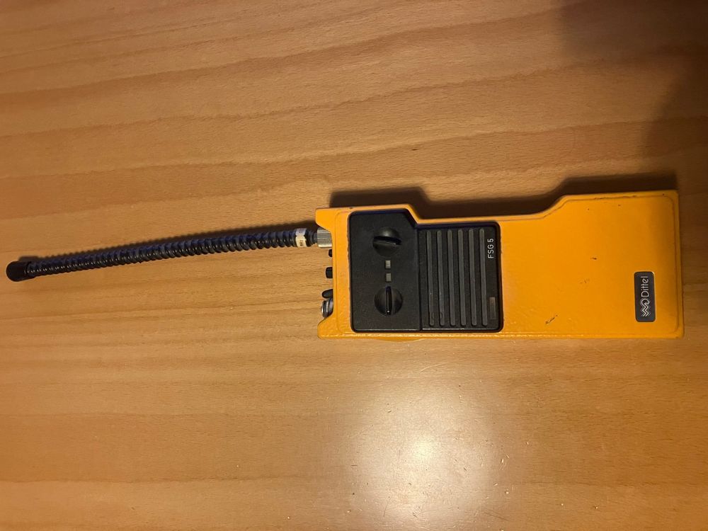 Flugfunk Handfunkgerät Dittel FSG 5 handheld aviation radio (Gebraucht ...