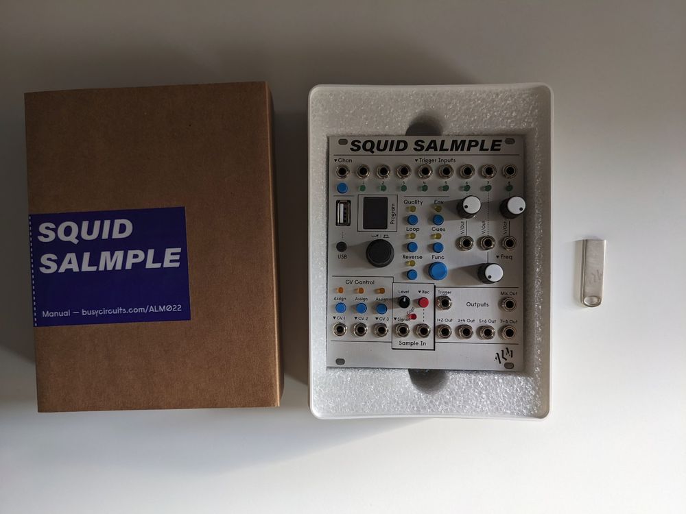ALM Busy Circuits Squid Salmple, Eurorack Module | Kaufen auf Ricardo