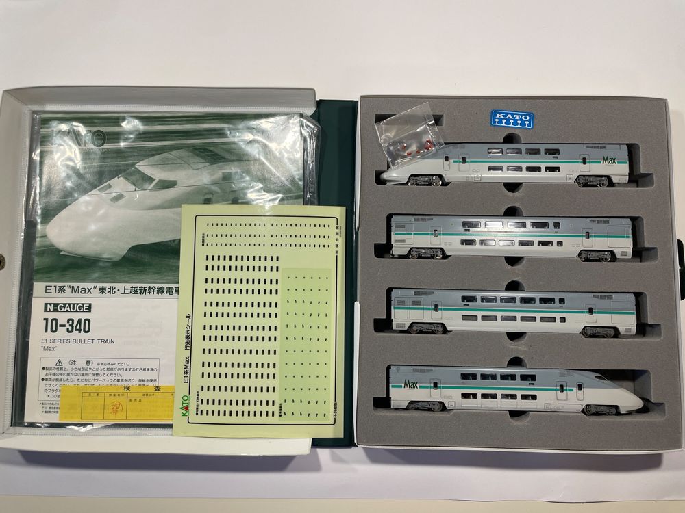 Kato 10-340, 4 teiliger E1 Series Bullet Train „MAX“ (Gebraucht) in ...