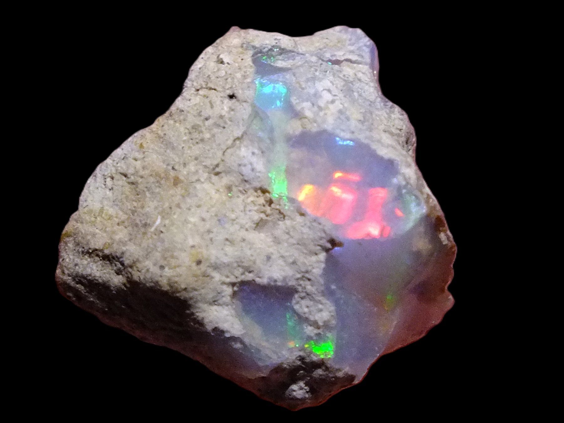 Welo Opale Rauh 7.46 karat Gebot CHF 1.- Top Feuer AAA (Neu (gemäss ...