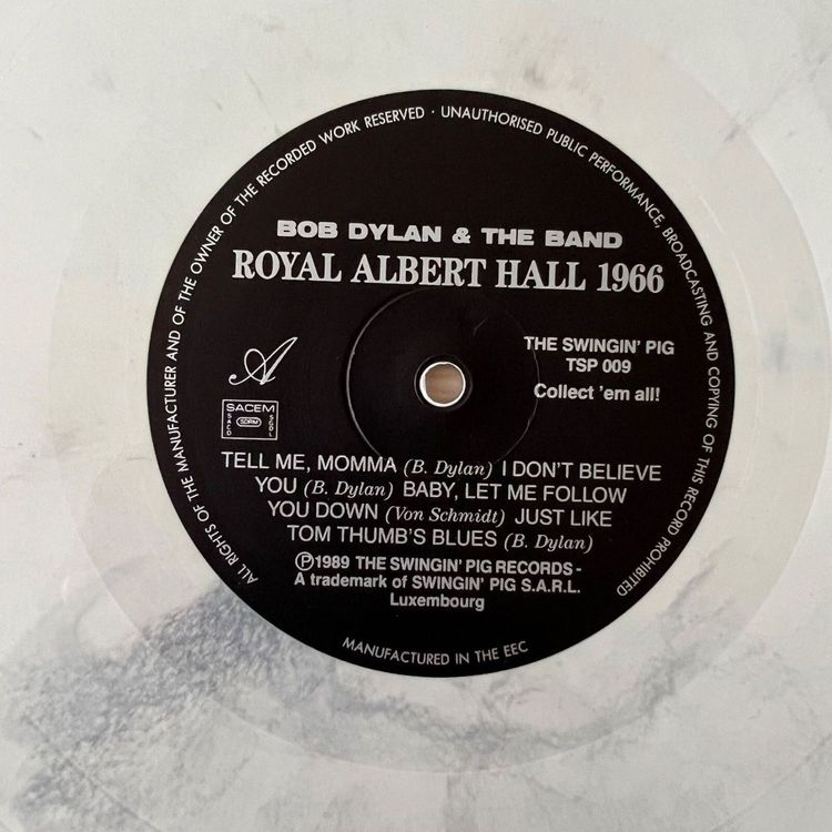 Bob Dylan & The Band - Royal Albert Hall 1966 - TOP (Gebraucht) in Gais ...