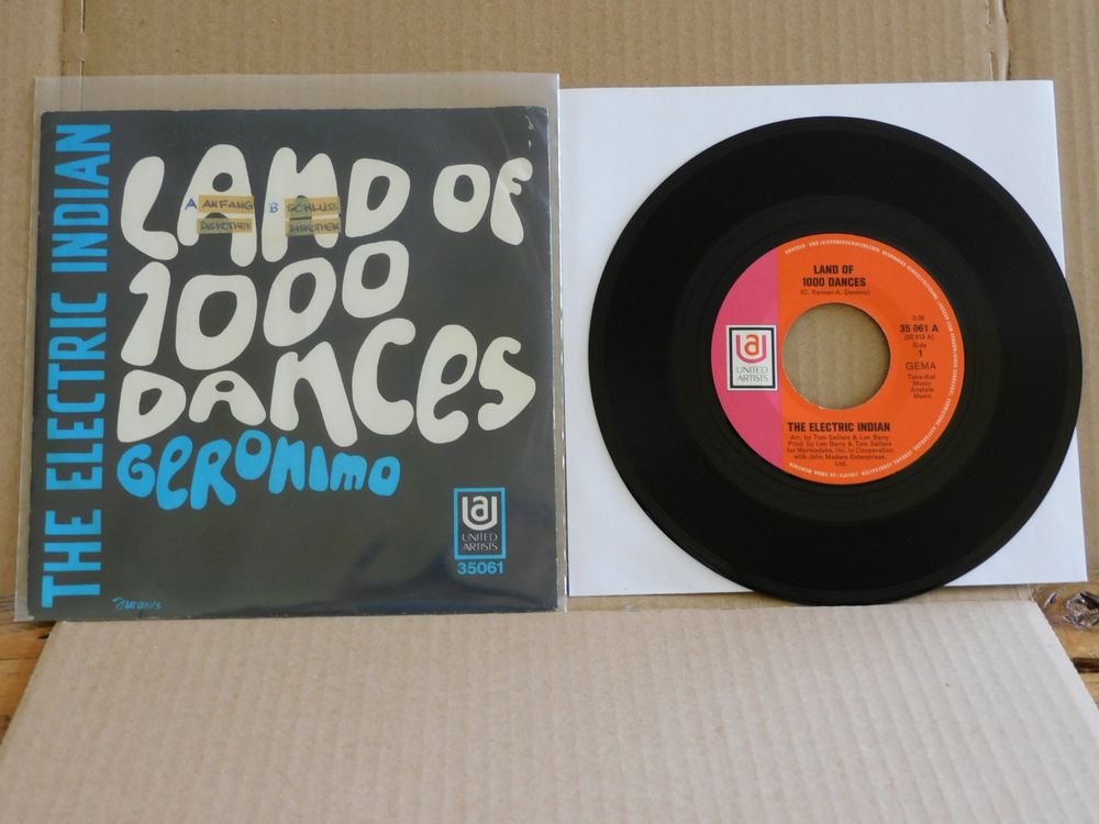 The Electric Indian – Land Of 1000 Dances/Geronimo | Kaufen auf Ricardo