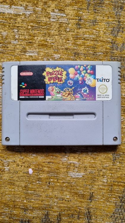 Puzzle Bubble Super Nintendo (Gebraucht) in Steinach für CHF 32 – mit ...