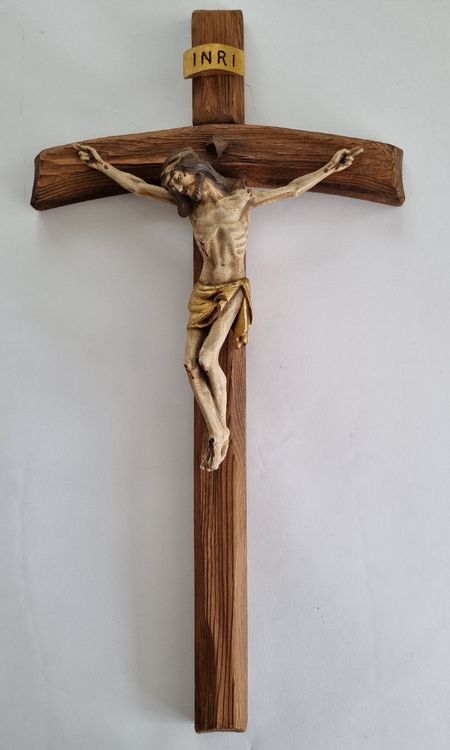 Holzkreuz mit Jesus Christus Figur (Gebraucht) in Opfikon für CHF 28 ...