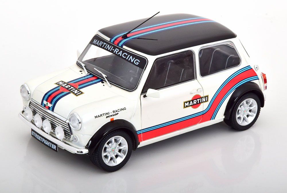 MINI COOPER SPORT MARTINI EVOCATION 1988 1:18 SOLIDO (Neu und ...