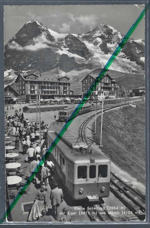 Kl. Scheidegg. Jungfraubahn. Bahnhof. Eiger. Mönch. (Gebraucht) in Horw für CHF 13 – mit ...