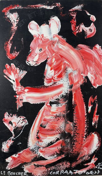 Jean Pierre Corpataux (1950) grosses Gemälde (Gebraucht) in Root für CHF 150 – mit Lieferung auf ...