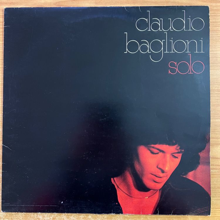 Claudio Baglioni - Solo / 1. Italy-Press. 1977 (D'occasion) à pour CHF ...