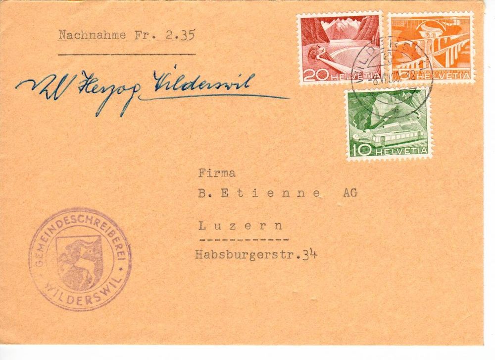 NN Gemeindeschreiberei Wilderswil | Kaufen auf Ricardo