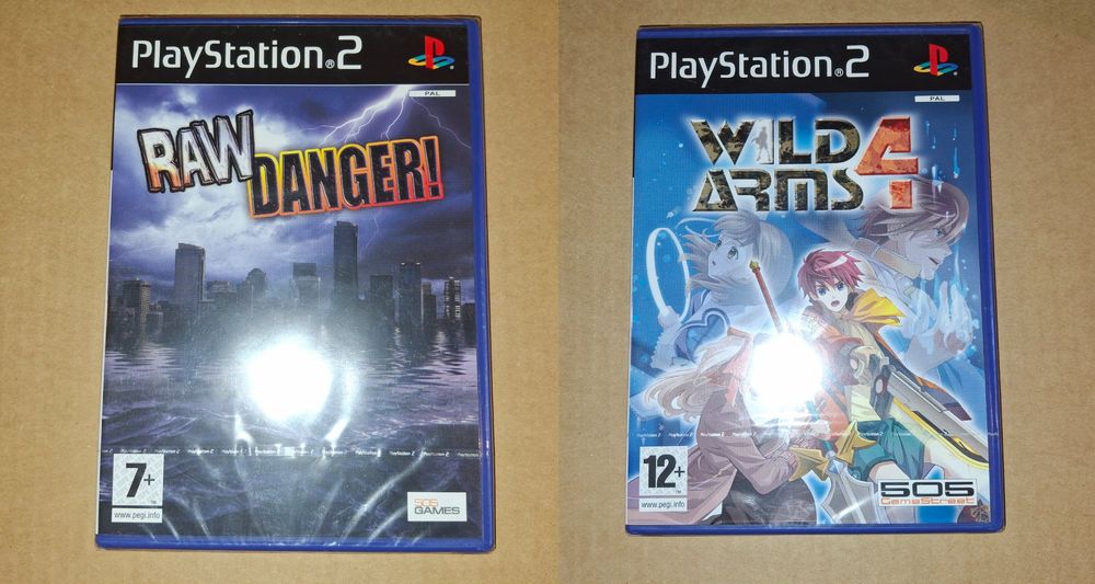 Raw Danger! + Wild Arms 4 - 2 PS2 Games - NEU & SEALED (Neu und ...