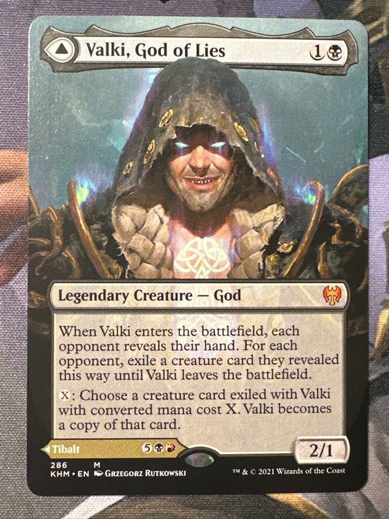 Valki, God of Lies / Tibalt, Cosmic Impostor Variant 286 (Neu (gemäss ...