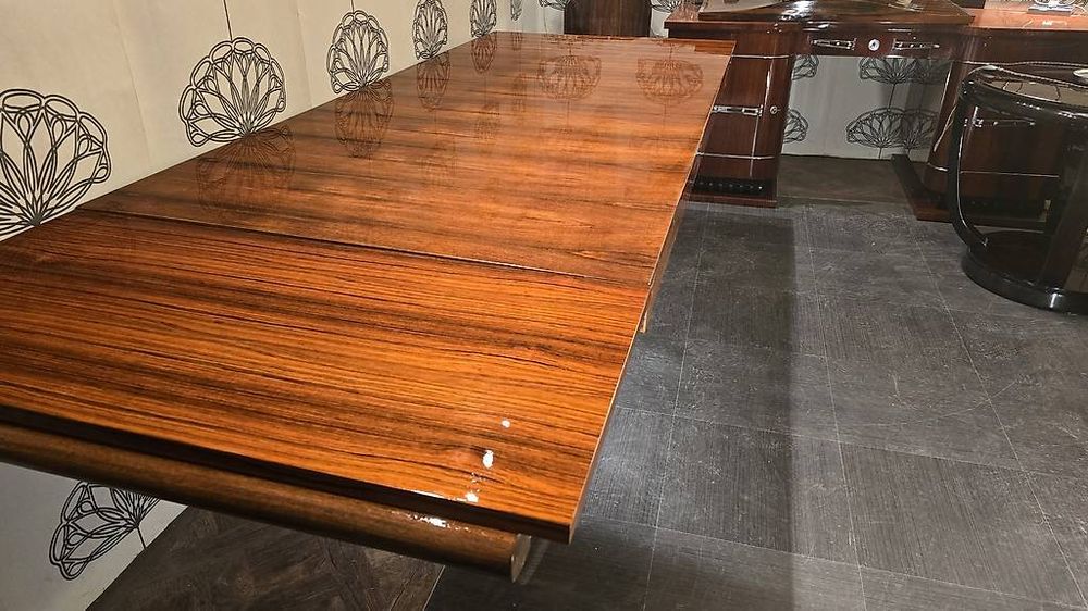 Table de salle a manger art déco palissandre de Rio (Gebraucht) in ...