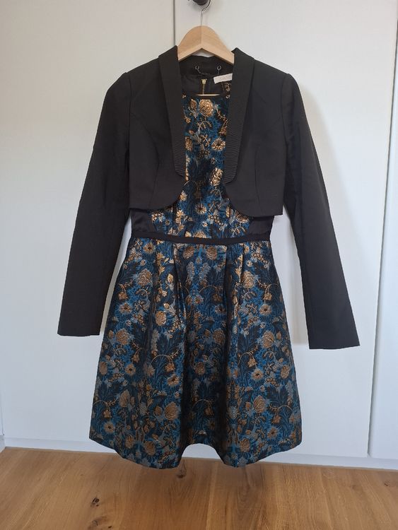 Festliches Kleid Knielang Mit Bolero