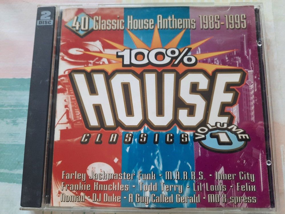 Cd 100% House Classics 1985 - 1995 2 Cds (Gebraucht) in Pully für CHF 3 ...