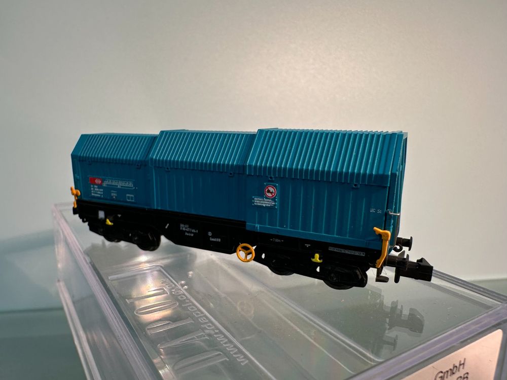 MU3330021 SBB Teleskophaubenwagen türkis Limited Edition 039 (Neu und ...