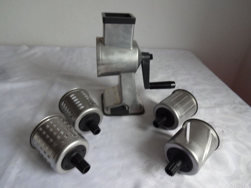 Zyliss Alu - Haushalt Raffel mit 4 Trommeln (Neu (gemäss Beschreibung ...