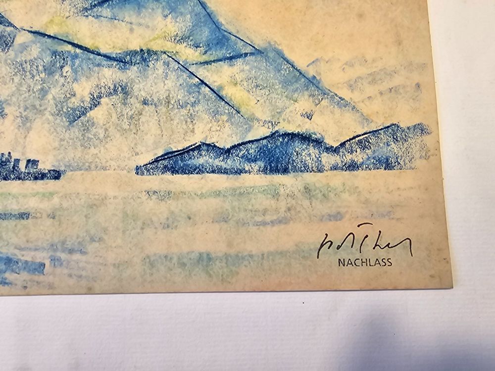 Hans POTTHOF (1911-2003) Pastell aus Nachlass | Kaufen auf Ricardo