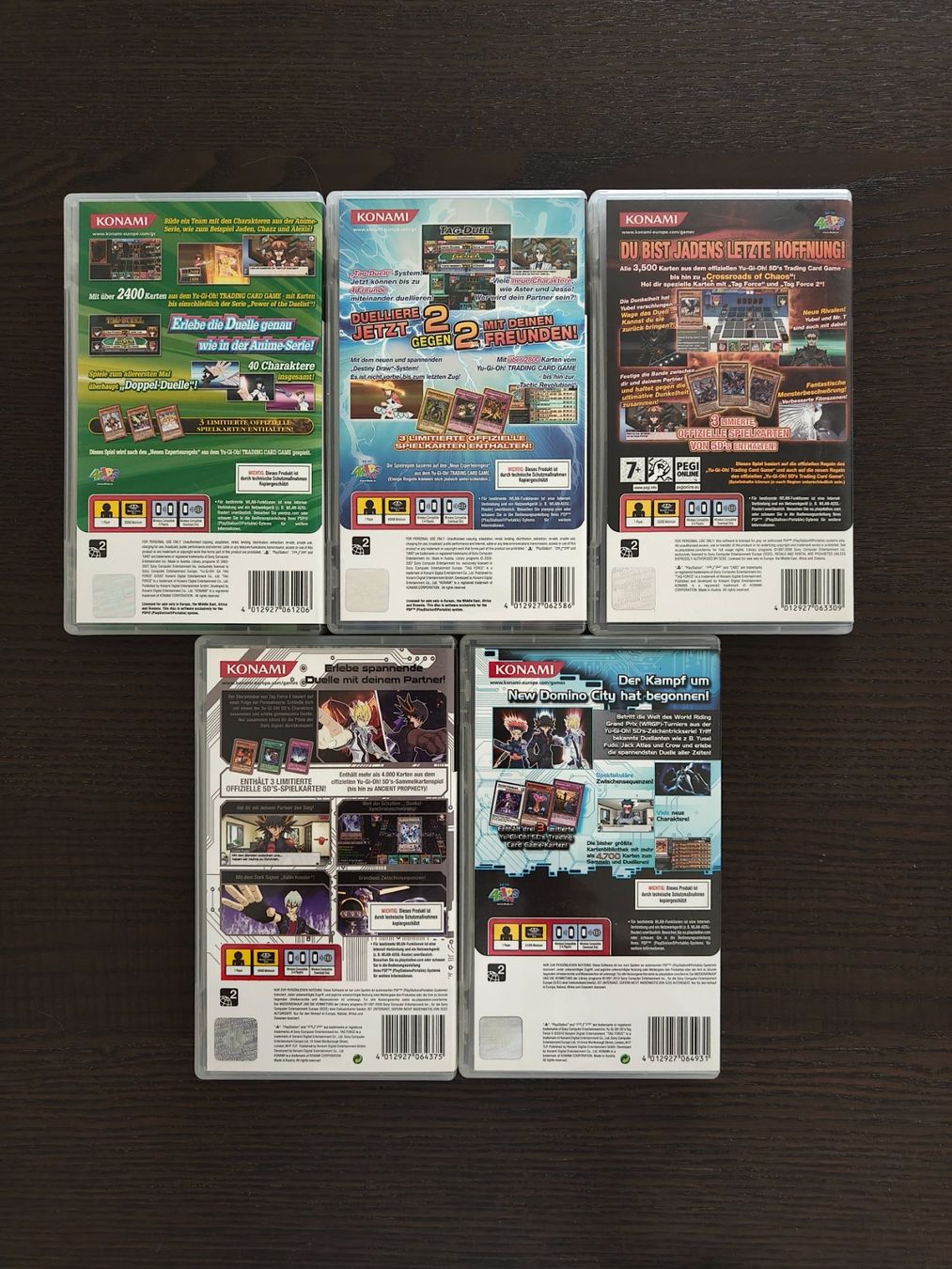 Yugioh Tag Force Set, 1 2 3 4 5, PSP (Gebraucht) in Zürich für CHF 199 ...