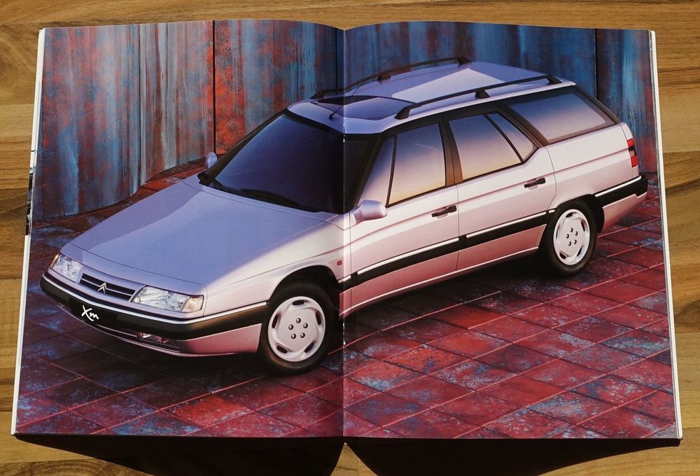1995 Citroen XM Limousine und Kombi Prospekt (Gebraucht) in ...