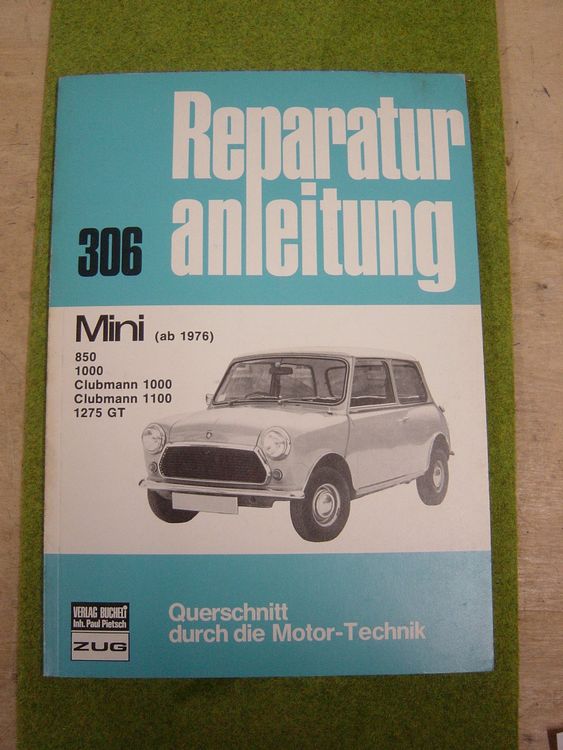 Rep. Anleitung MINI 850 / 1000 / 1275 GT (Gebraucht) in für CHF 8.9 ...
