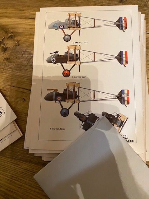 BUCH ENG RAF FE8 WWI WINDSOCK DATAFILE 74 | Kaufen auf Ricardo