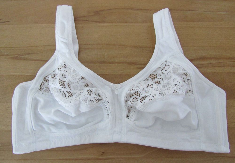 NEUER BH, WEISS, OHNE BÜGEL, 100D (Neu (gemäss Beschreibung)) in ...