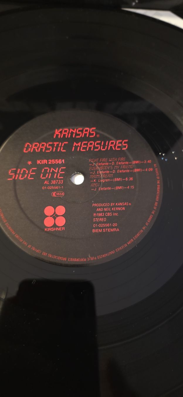 Kansas - Drastic Measures -1983 Vg,G (D'occasion) à Yvonand pour CHF 13 ...