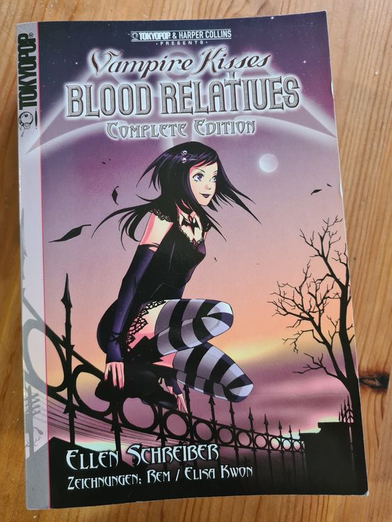 Manga Vampire Kisses Blood Relatives Deutsch CompleteEdition (Gebraucht ...