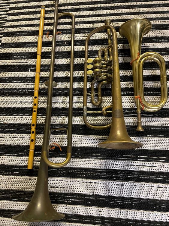 Antike Blasinstrumente (Gebraucht) in Pfeffingen für CHF 70 – mit ...