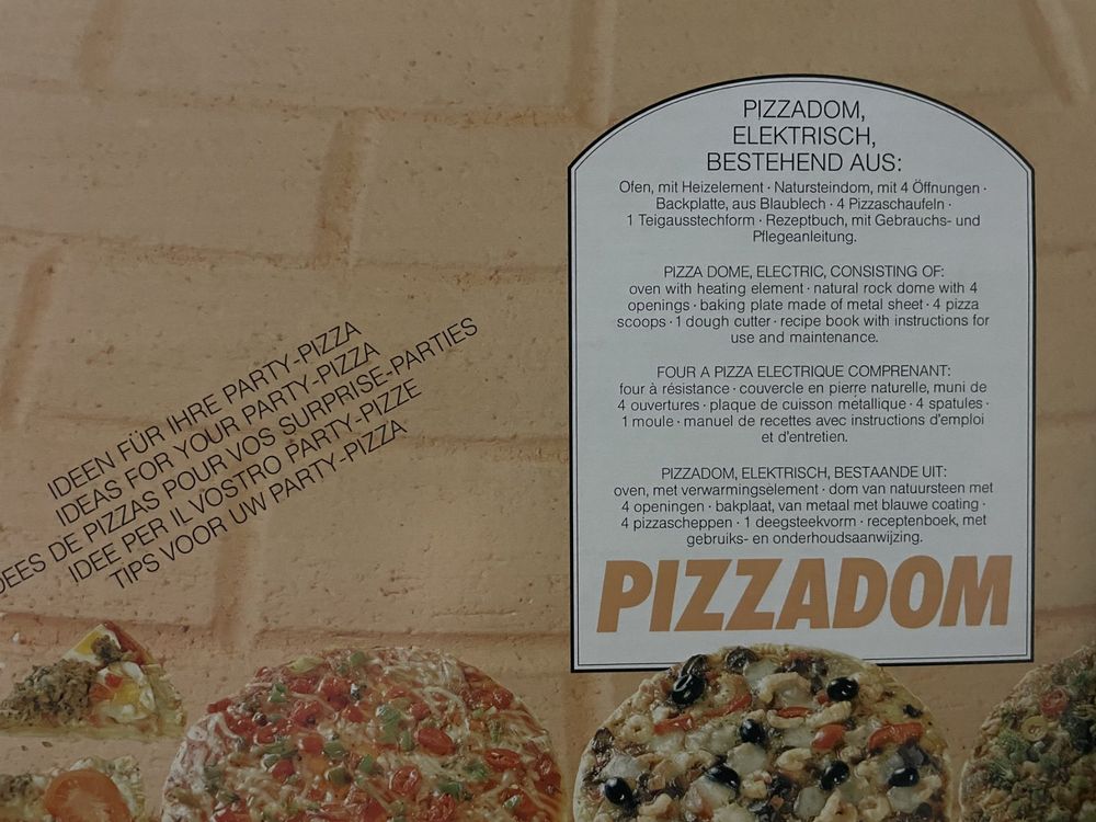 Pizzadom, elektrisch (Neu und originalverpackt) in Zug für CHF 60 – mit ...