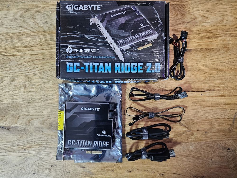Gigabyte GC-Titan Ridge 2.0 // 2x Thunderbolt 3 (Gebraucht) in Mels für ...