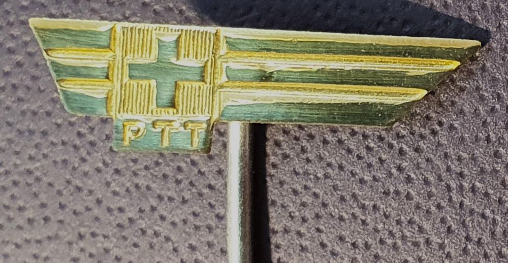 T549 - Alte Anstecknadel PTT Postauto Logo Emblem - Selten (Gebraucht ...