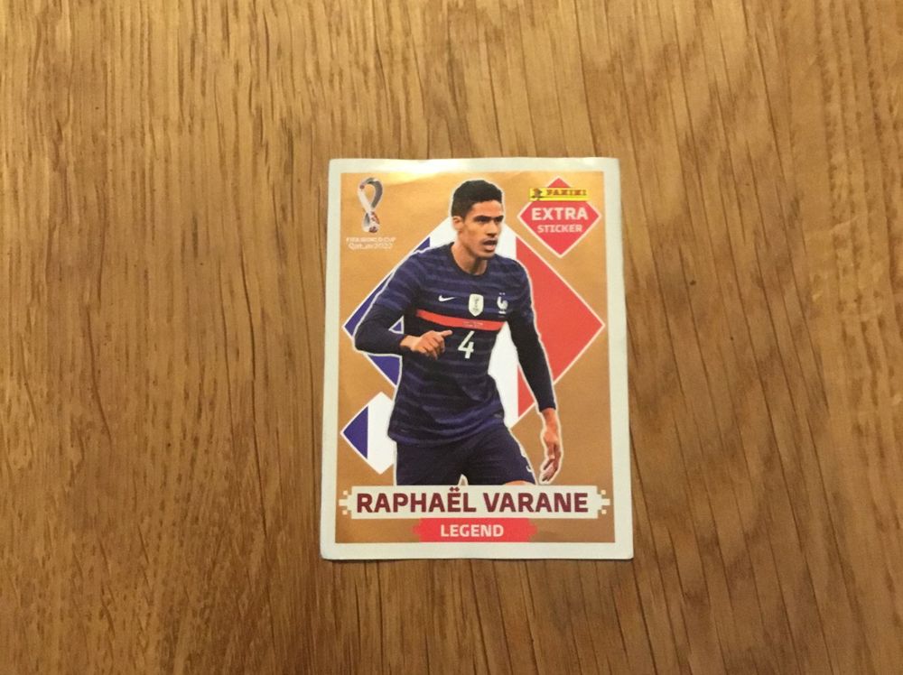 Panini FIFA Qatar 2022 Varane Extrasticker bronze | Kaufen auf Ricardo