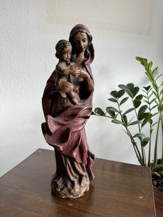Statue Maria mit Kind / Madonna | Kaufen auf Ricardo
