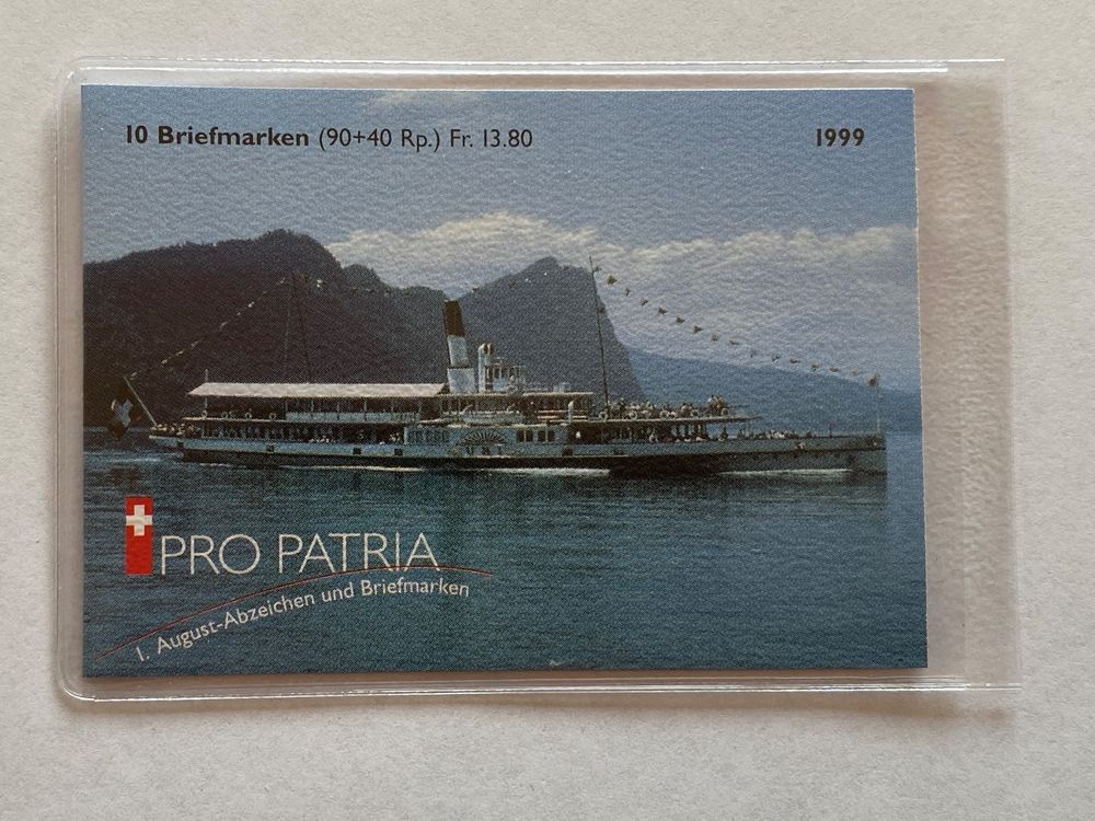 Markenheft Pro Patria 1999 | Kaufen auf Ricardo