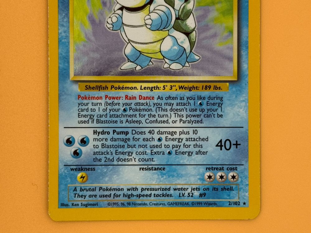 Blastoise 2/102 Holo Pokémon Base Set ab 1.- (Neu (gemäss Beschreibung ...