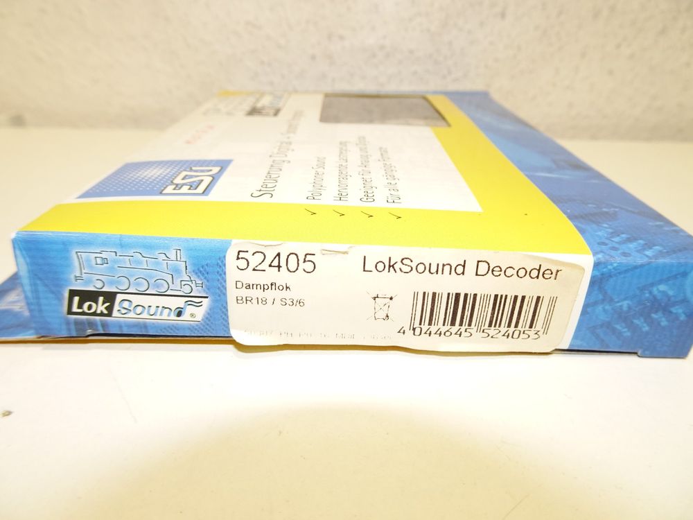 ESU Lok Sound Decoder Dampflok Br 18 Art. 52405 | Kaufen auf Ricardo