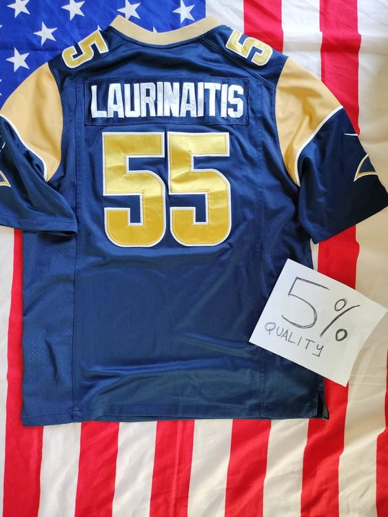 NFL ST. LOUIS RAMS Jersey // #55 LAURINAITIS // Gr L | Kaufen auf Ricardo