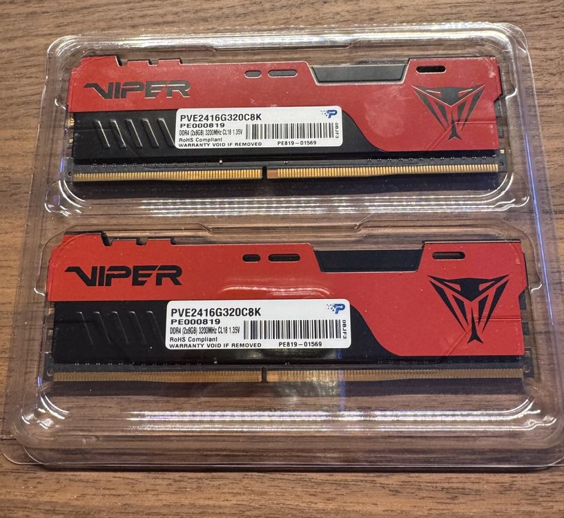 Patriot Viper Elite II 2 x 8GB RAM (Gebraucht) in Therwil für CHF 145 ...