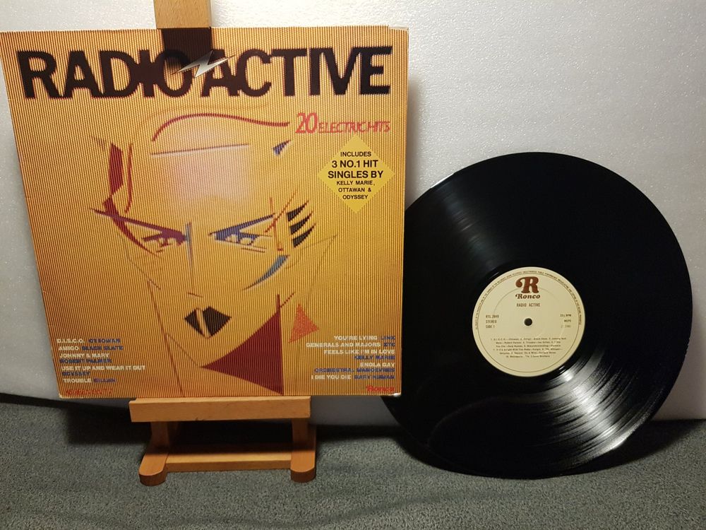 Radio Active - 20 Electric Hits - Vinyl Schallplatte 1980 (Gebraucht ...