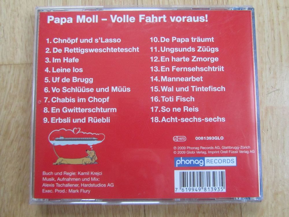 Papa Moll CD - Volle Fahrt voraus! - Dialekt-Hörspiel! (Gebraucht) in ...