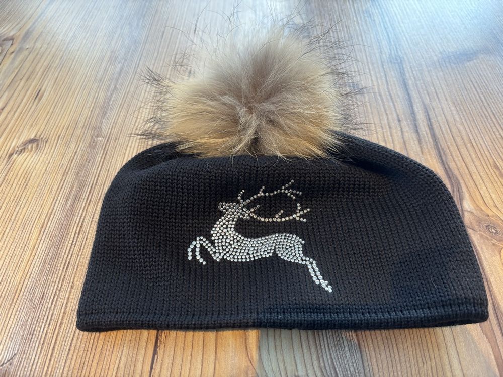 Steffner Mütze mit Hirsch (Gebraucht) in Grindelwald für CHF 39 – mit ...