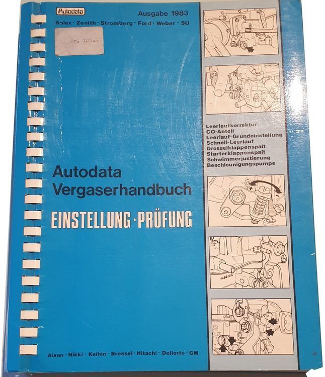 Auto Buch Betriebshandbuch | Kaufen auf Ricardo