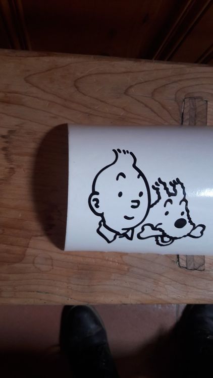 autocollant sticker tintin et milou | Kaufen auf Ricardo