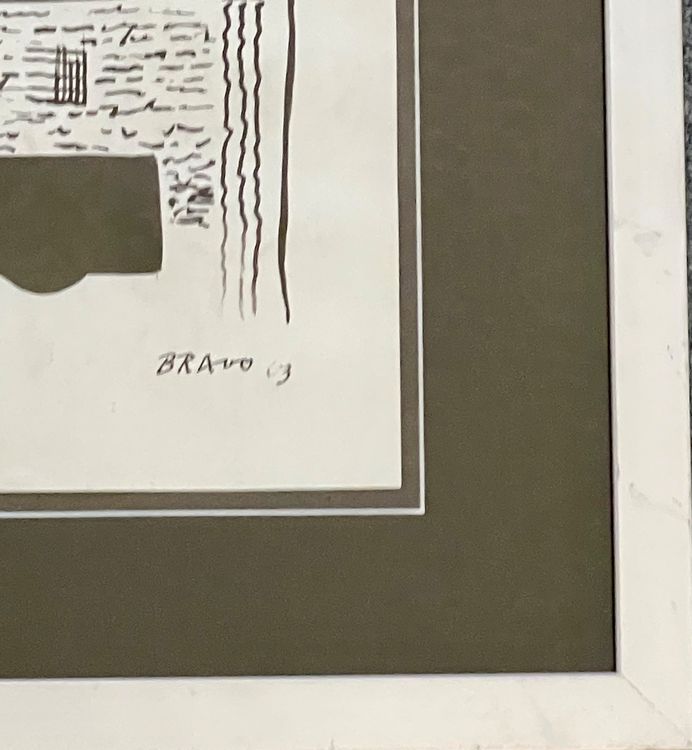 Interessante Mischtechnik mit Surrealismus Signiert (Gebraucht) in Root für CHF 10 – mit ...