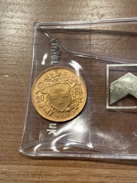 Goldvreneli CHF 20.00 - 1935 (Gebraucht) in Schönenberg ZH für CHF 361 – mit Lieferung auf ...