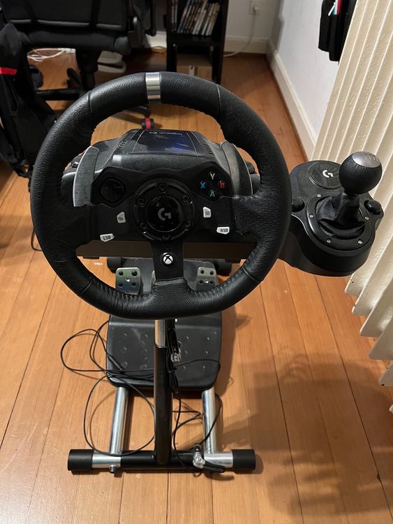 Logitech G920 Lenkrad Inkl. Schalthebel und wheel stand pro (Gebraucht ...