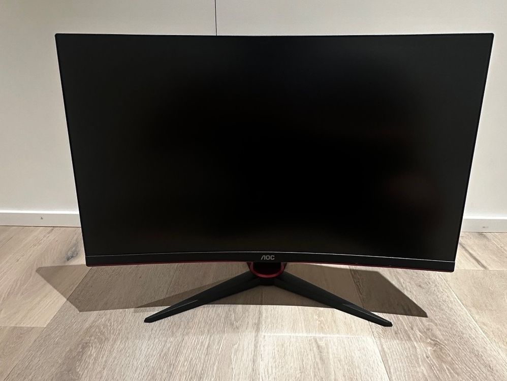 AOC 27" Monitor, 165Hz, 1920x1080 - Curved (Neu (gemäss Beschreibung ...