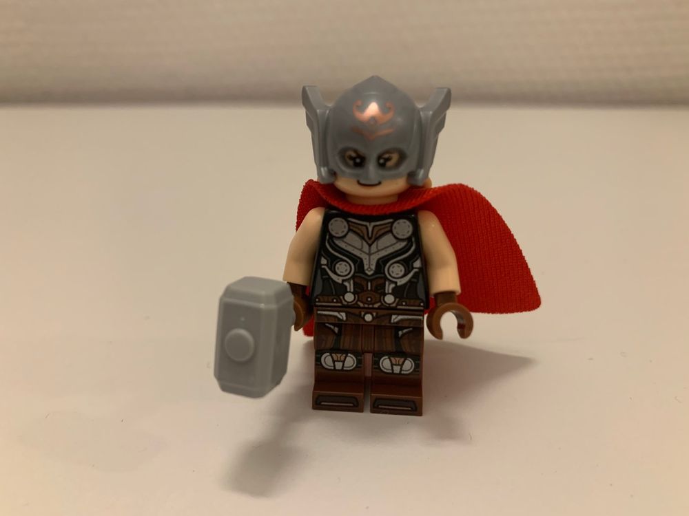 LEGO Minifigur Marvel Superheroes Mighty Thor Jane Foster | Kaufen auf ...