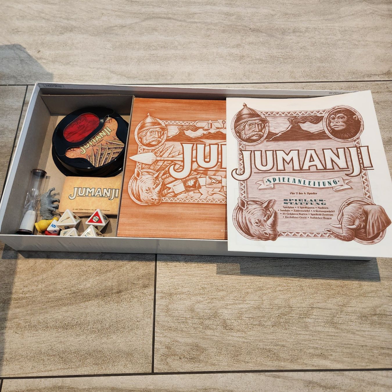 Jumanji Brettspiel - Das gefährlichste Spiel der Welt! (Gebraucht) in ...